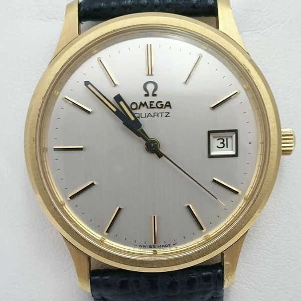 SERVICED OMEGA MEN'S CAL 1342 QUARTZ CLASSIC ORIGINAL 196.0071 ...