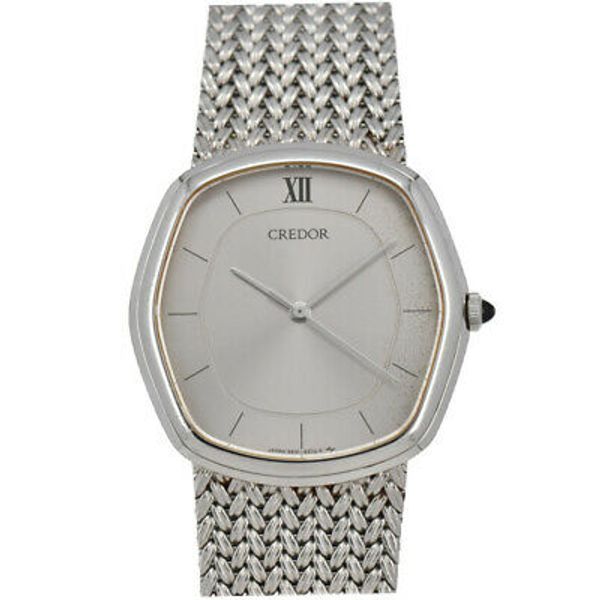 SEIKO CREDOR 5931-5232 Silver Dial Quartz Men's Watch L#D0053 | WatchCharts