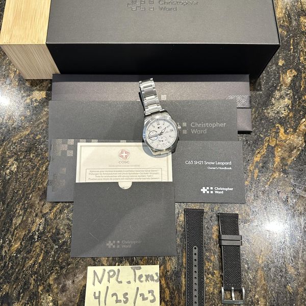 [WTS] Christopher Ward C63 SH21 Snow Leopard | WatchCharts