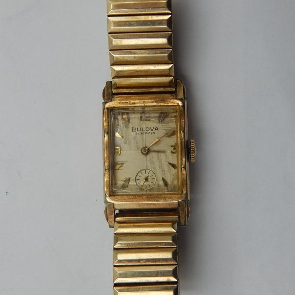 Vintage Mens Bulova Kirkwood 7AA 21j Hand Wind Wrist Watch ...