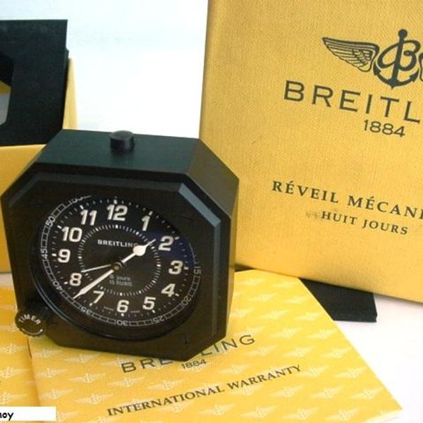 FS Breitling Reveil Mecanique 8 Days Table Clock | WatchCharts Marketplace