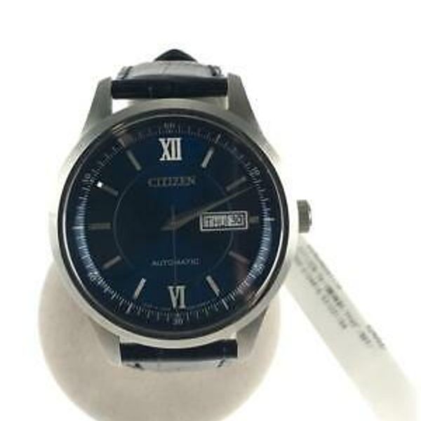 Citizen 8200-S104416 Day Date Stainless Steel Automatic Mens Watch Auth ...