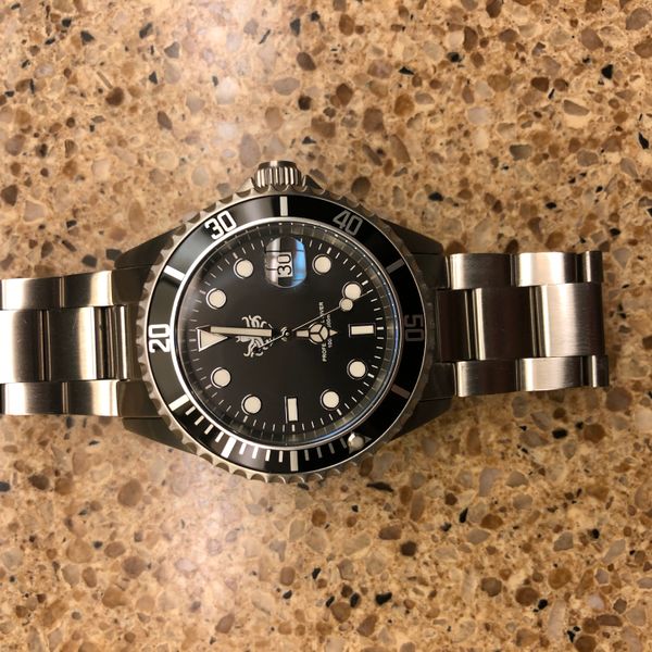 Phobios 300m dIVER BLACK DIAL | WatchCharts Marketplace