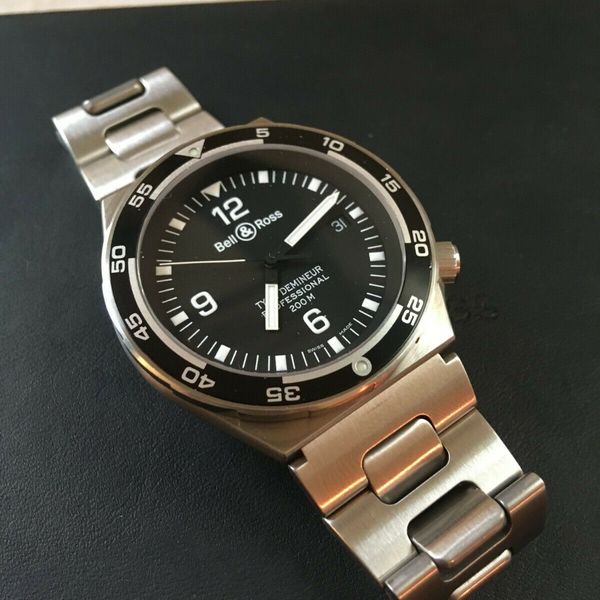 Bell & Ross Type Demineur Type Marine Watch in Near Mint Condition ...