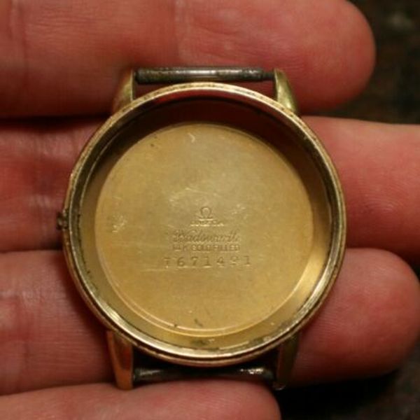 Vintage Omega Watch Co. 14k Gold Filled Wadsworth case 1940s early ...