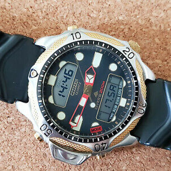 Rare Citizen Promaster Aqualand 200 meter Dive Watch C500 - E80397 TA ...