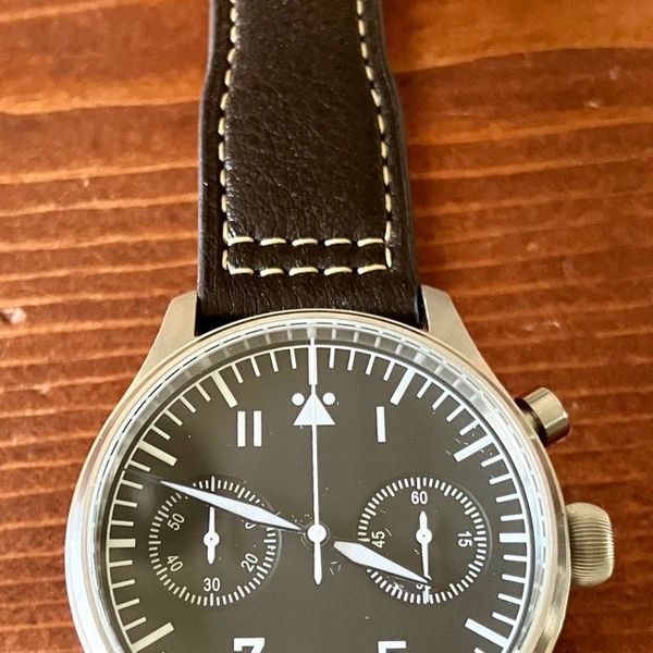 FS: Escapement Time Pilot Watch Quartz Chronograph + Berny Titanium ...