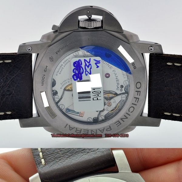 Panerai pam368 luminor 1950 8-days destro 47mm pam 368 like new ...