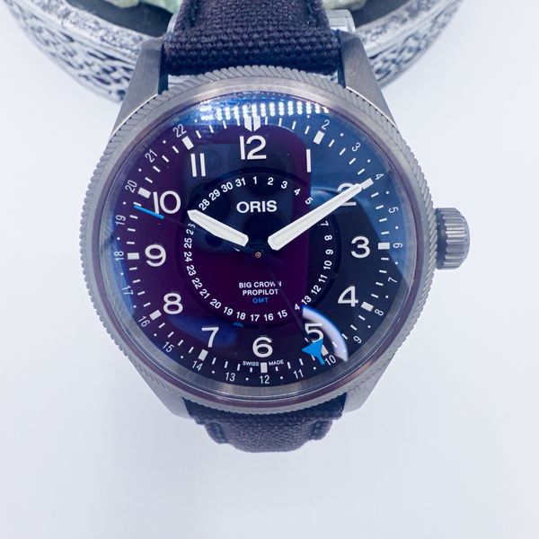 Oris Aviation Men's Black Watch - 01 798 7768 4284 | WatchCharts ...