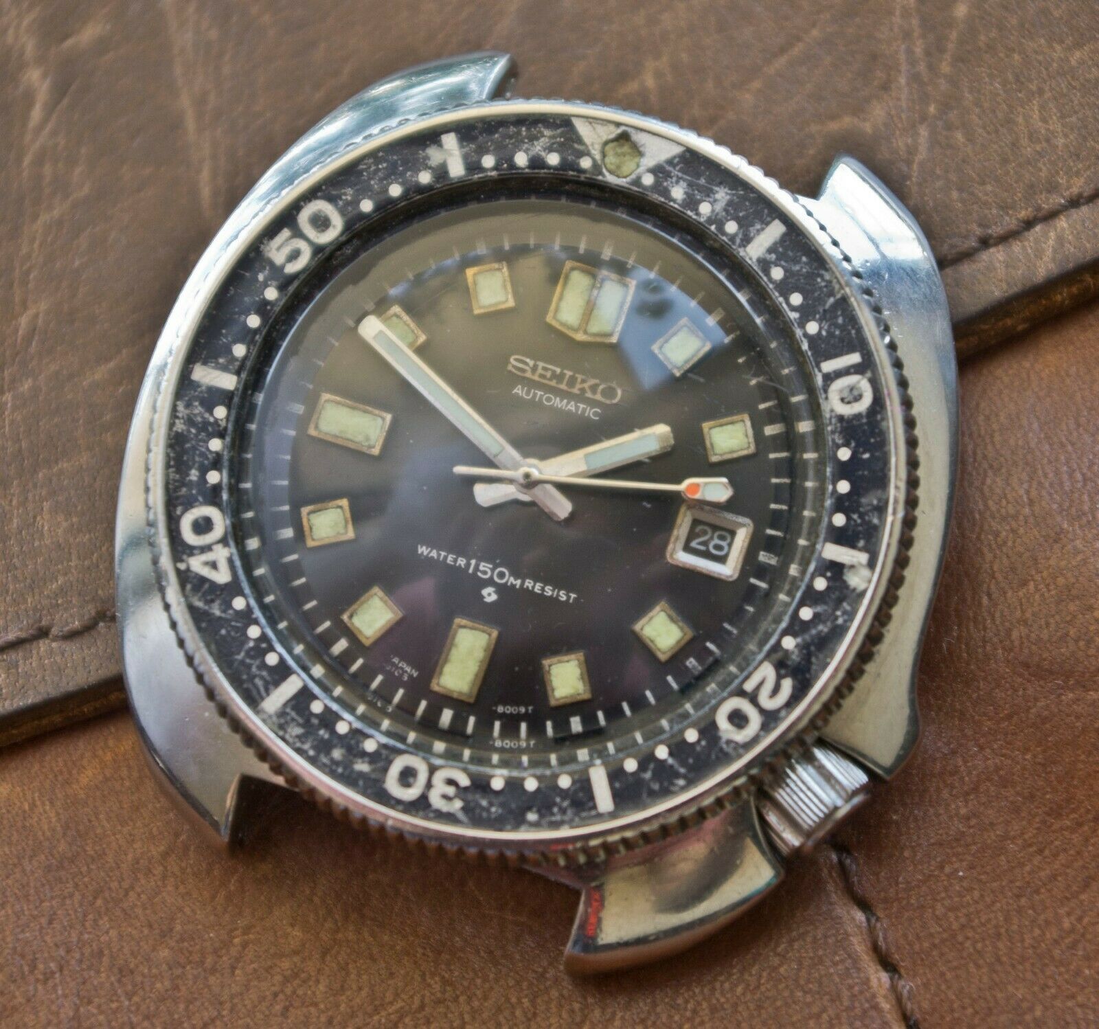 1971 VINTAGE SEIKO DIVER AUTOMATIC WATCH 6105-8110 "APOCALYPSE NOW" no ...