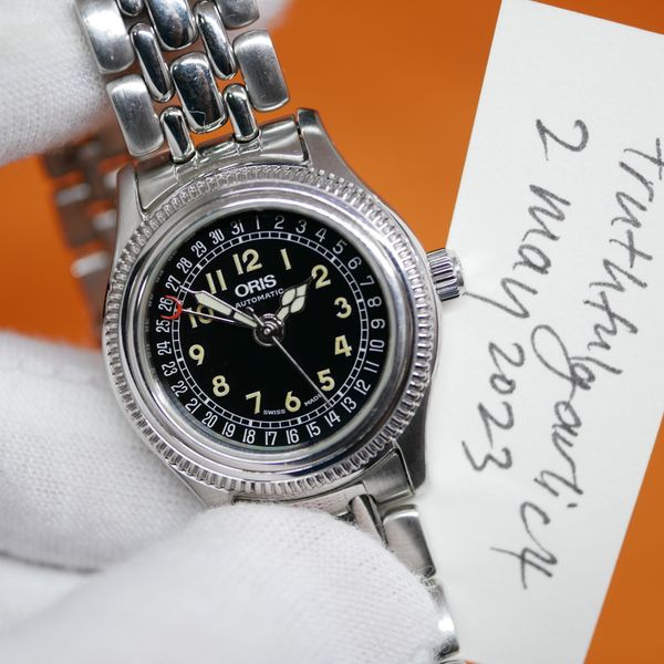 [WTS] Oris 7472 for $219 - Ladies, Sapphire Glass Front, Pointer Date ...
