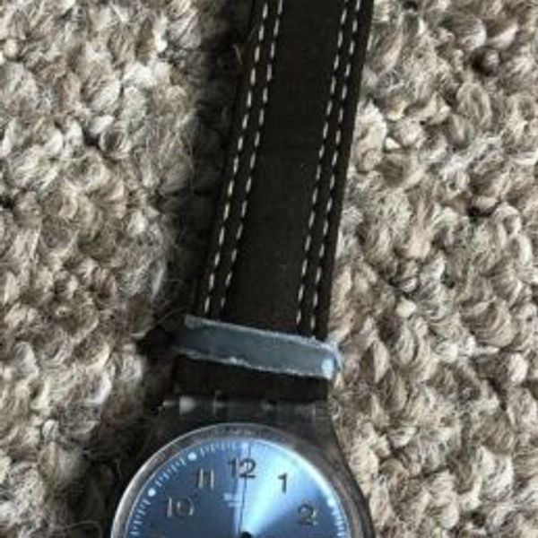 Vintage 2008 Swatch Swiss Made Watch - Swatch Swiss Blue Face | WatchCharts