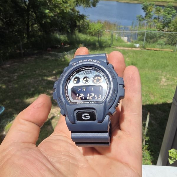 Casio G Shock Navy Blue Water Resistant 20 Bar 3230 DW-6900HM Men's ...
