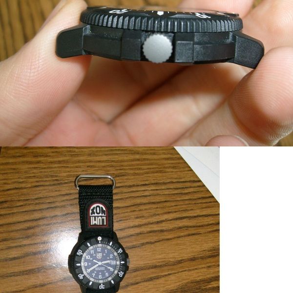 LUMINOX 3900 Navy Seals Dive Watch Blue Dial and Velcro Strap | WatchCharts