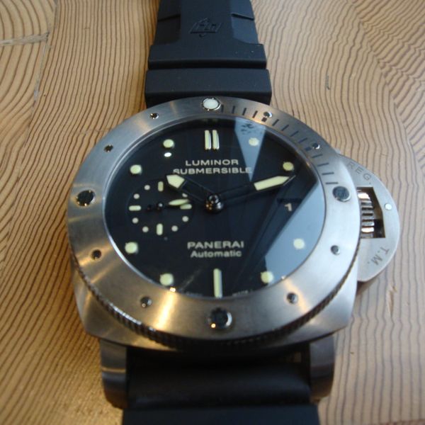 FS: Panerai PAM 305 Titanium 1950 Luminor Submersible Complete Mint ...