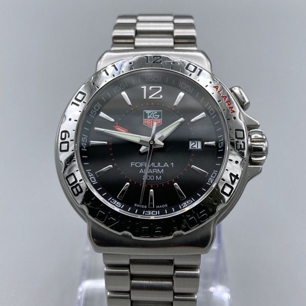 TAG Heuer Formula 1 F1 Alarm WAC111A | Box & Papers | WatchCharts ...