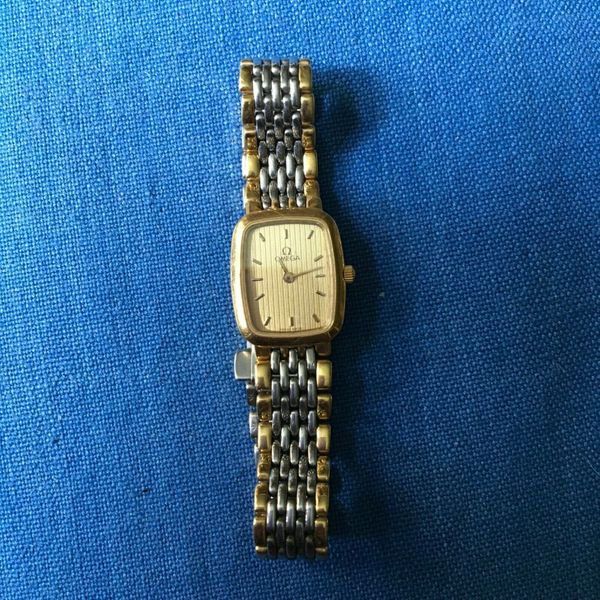 Omega ladies watch,2 tone silver,gold,Swiss made, Deville,6151/441,2989 ...