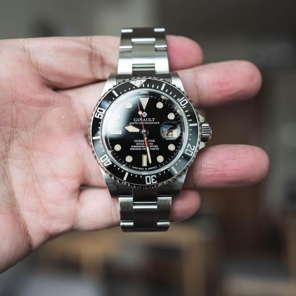 [WTS] Ginault Ocean Rover 2 Gold Sand Lume with cyclops date ...