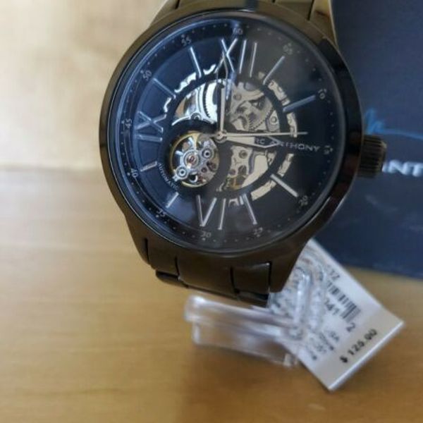 Marc Anthony FMDMA532 Men's Smooth Sophistication Stainless Steel ...