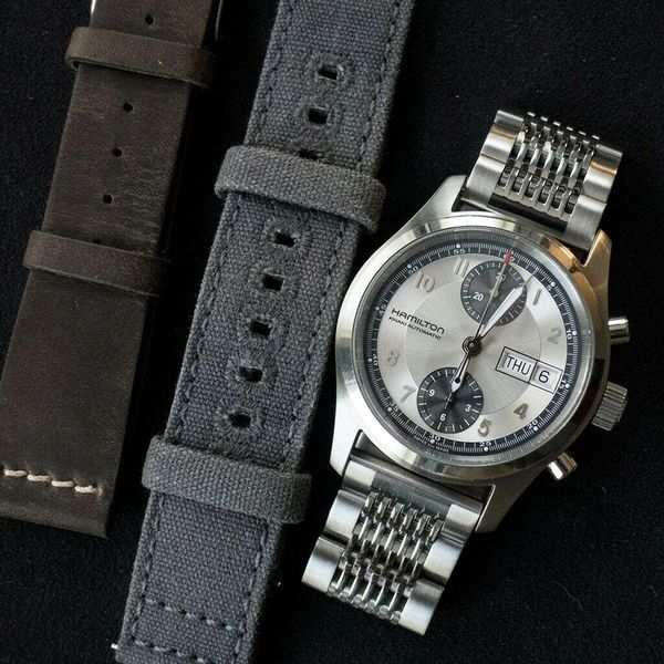 Hamilton Khaki Field Automatic Chronograph 38mm Valjoux ETA 7750 ...