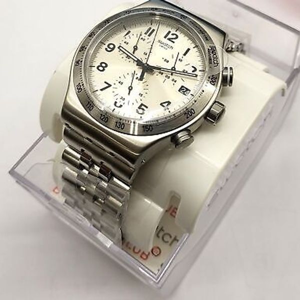 SWATCH IRONY CHRONO 2015- YVS425G - Destination UPPER EAST - New ...