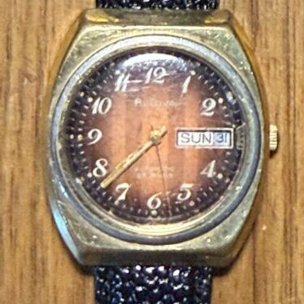 1975 Vintage Menâ s Bulova N5 23J Automatic Watch - 11AOACB Movement ...