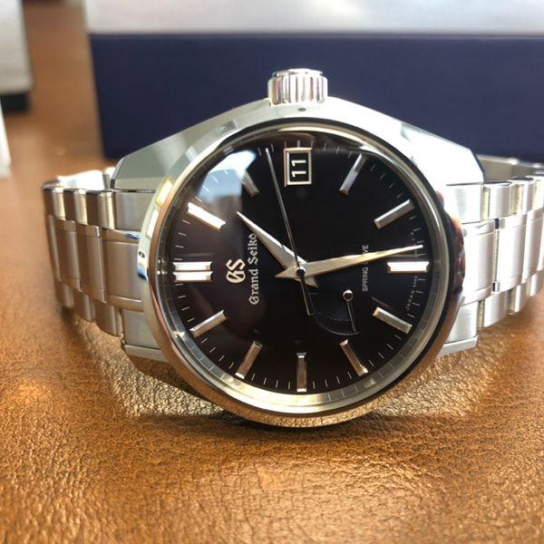 MINT Grand Seiko SPRING DRIVE SBGA375 BLUE DIAL SS 40MM BASEL 2018 ...