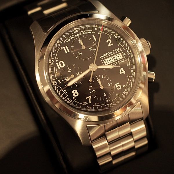 Hamilton Khaki Field Chrono BNIB - 750 - EU Seller | WatchCharts ...