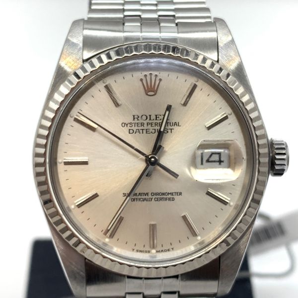 [Used] [Normal] Rolex Datejust 36 Silver 16014 Stainless Steel Jubilee ...