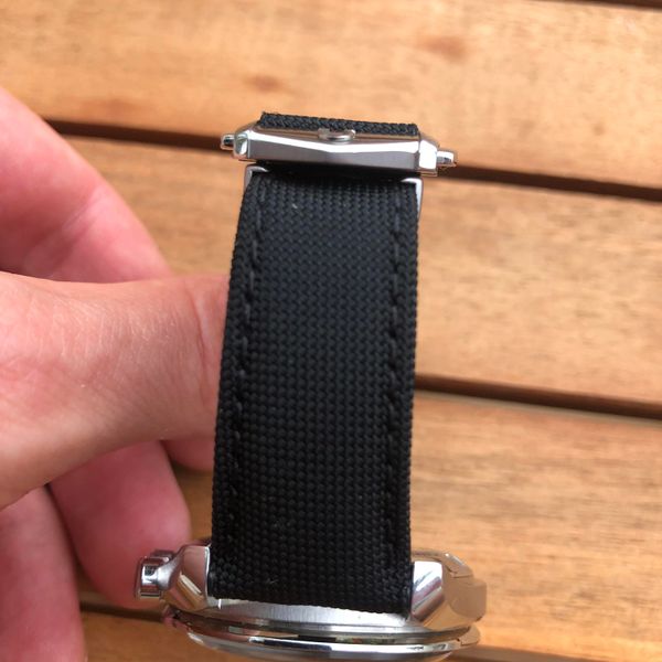 [WTS] Omega Speedmaster Strap, Nylon with Leather inside 20mm/16mm for ...