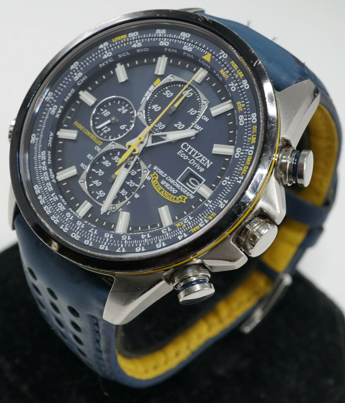 Citizen Blue Angels Eco-Drive Chronograph Men's Watch AT8020-03L ...