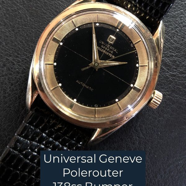 [WTS] Universal Geneve Polerouter 138ss Bumper Movement | WatchCharts ...