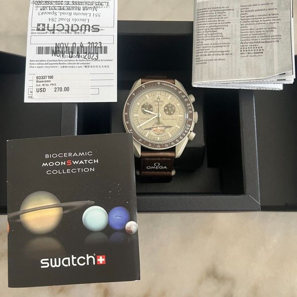 OMEGA Speedmaster Mission to Saturn | WatchCharts Marketplace
