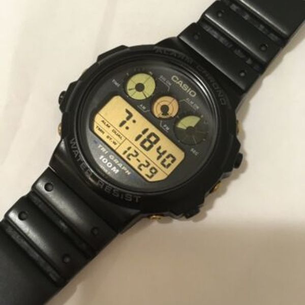 Vintage Casio Tri Graph TGW-10 Model 827 Digital Watch. Made In Japan ...