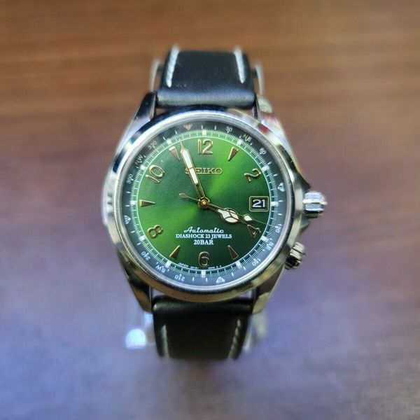 Seiko Prospex SARB017 Alpinist Green Dial Compass Bezel Men's Automatic ...