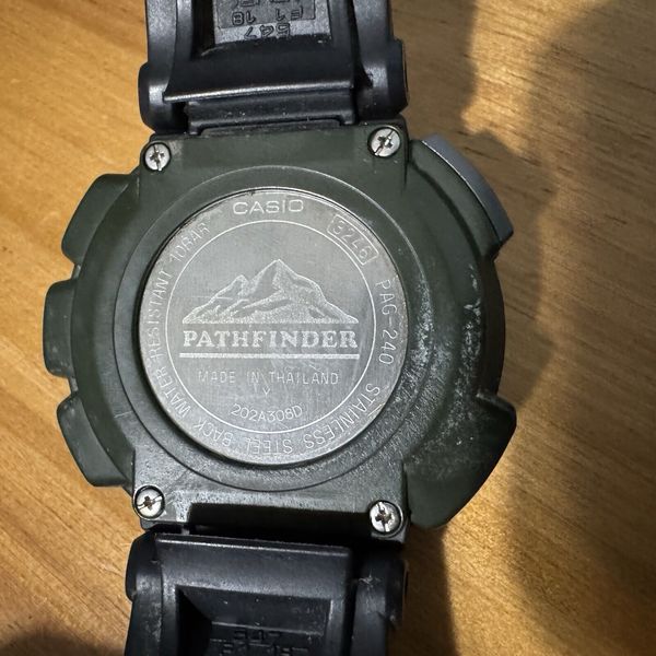 Casio Pathfinder 3173 3246 Solar PAG-240 Sport Watch | WatchCharts ...