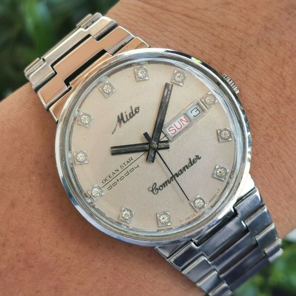 Mido commander Ocean Star 8269 Automatic ETA2836 men's watch vintage ...
