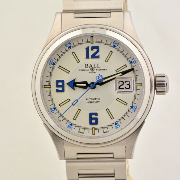 Men's BALL Fireman Racer 40mm Automatic Stainless Steel Watch NM2088C ...