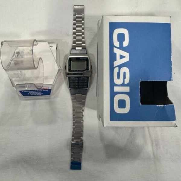 Vintage Casio DBC-V500 Calculator And Recording Watch NIB | WatchCharts ...