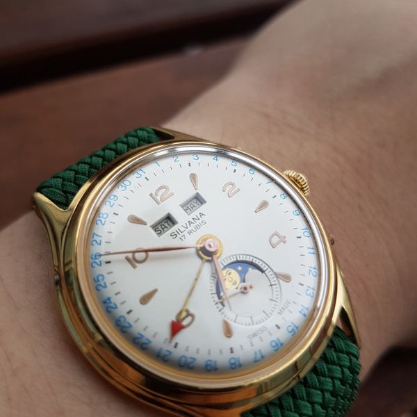 [FSOT] 1950's Vintage Silvana Moonphase | WatchCharts