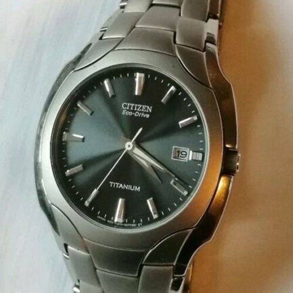CITIZEN ECO DRIVE TITANIUM GENTS WATCH E111 S049610 | WatchCharts ...