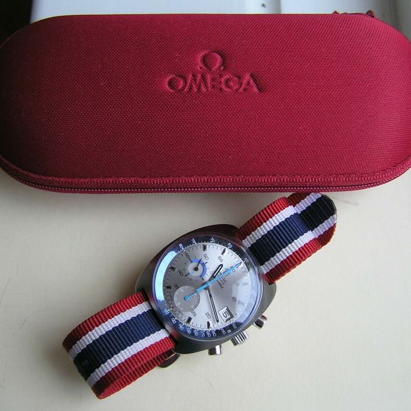 OMEGA 176.007 Chronograph Seamaster vintage watch box 1040 automatic ...