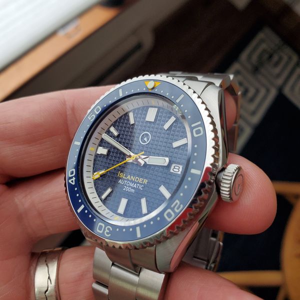 [$230 USD] Mint Islander ISL-89 waffle dial SKX - excellent value ...