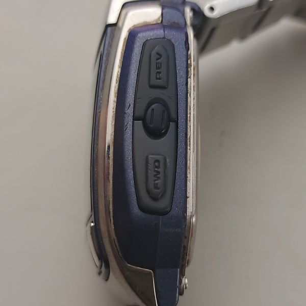 Vintage Casio E-Data Bank WQV-10 Wrist Camera Japan Men's Watch Dim ...