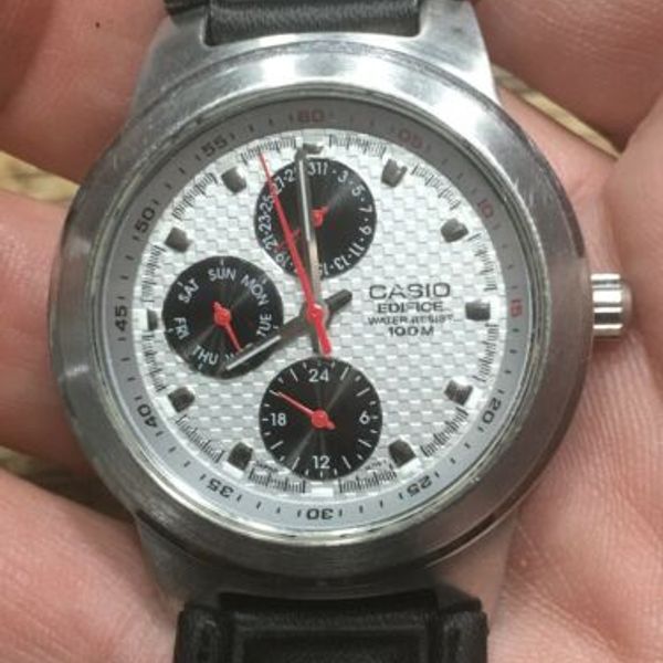 Casio Edifice Water Resist 100M 1794 EF-308 Men’s Watch Runs ...