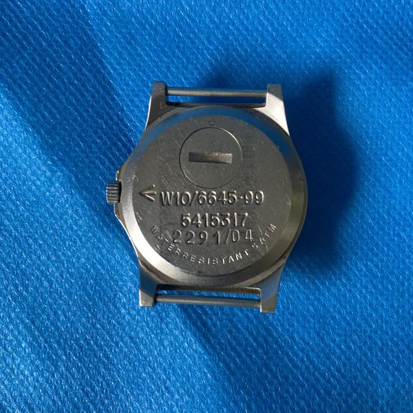CWC G10 military watch British Army broken Glass for repair ...