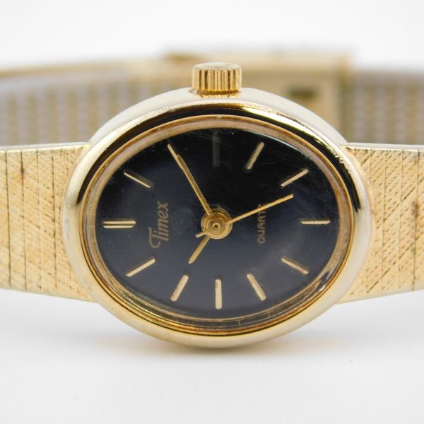 Timex BA CELL Gold Tone Quartz Analog Women's Watch New Battery ...