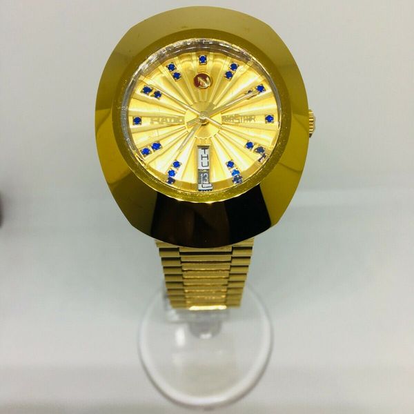 PRE OWNED RADO DIASTAR DAY DATE AUTOMATIC MENS EXCELLENT WRIST WATCH ...