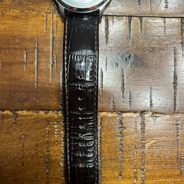 Orient Bambino gen 2 v2 FAC00009W0, White Face w/ Blue Hands & Leather ...