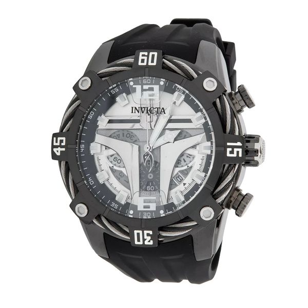 Invicta STAR WARS 52mm Limited Ed. FREE DIVE CASE Mandalorian Men's ...